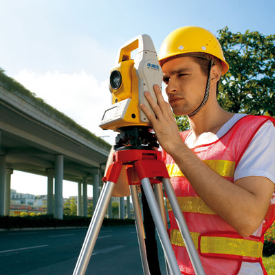 Compact Absolute Encoding Land Surveying Total Station