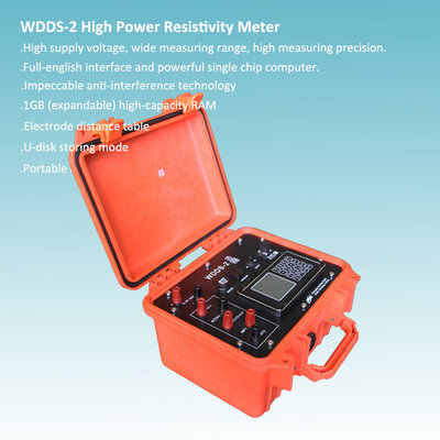 High Voltage Resistivity Meter For Large Rang Geophysical Exploration
