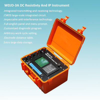 High Accuracy DC Resistance And Induced Polarization Insrtument With Power-off Protection