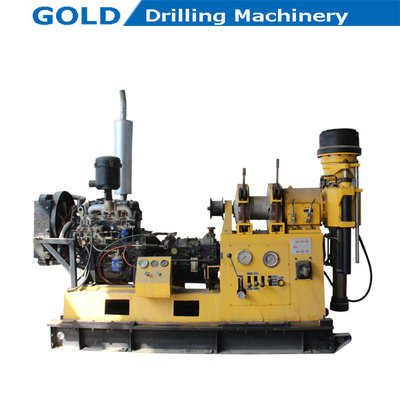 Diesel Engine Driving Hydraulic Control Water Well Drilling Rig, Mineral Drilling Rig