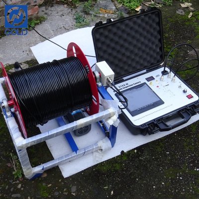 300m low price cheap Well borehole inspection camera with manual winch