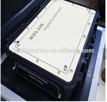 Shallow Seismic Recorder WZG 24Channels Digital Seismograph with Geophone