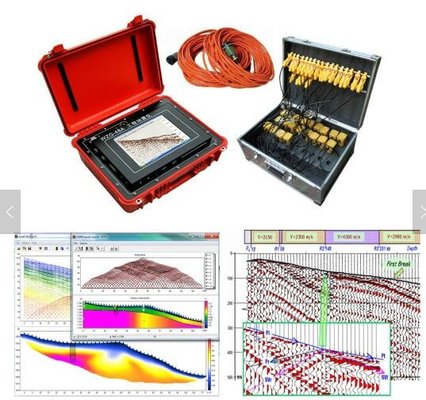 24Channels Seismograph for 50m to 100m Depth Borehole Seismic Survey Instrument