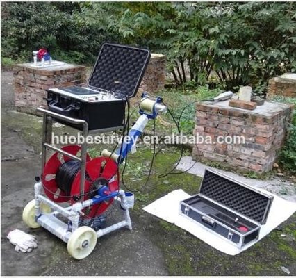 Underground Borehole Inspection Camera with 75mm Diameter Camera with 120m to 3000m Cable
