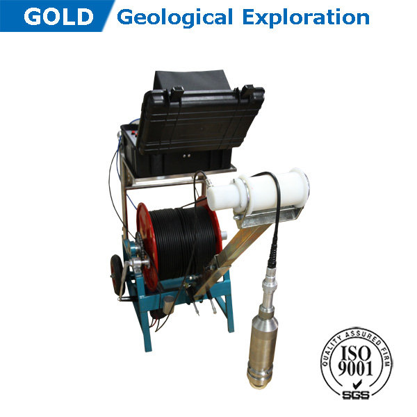 360 degree Pan tilt underwater chimney inspection camera borehole inspection camera for water well inspection