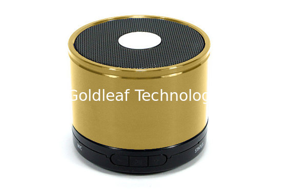 Best selling round metal casing bluetooth wireless speakers at lowest price