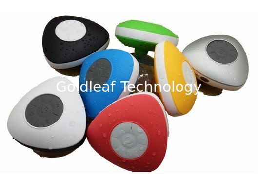 2014 hot selling waterproof bluetooth speaker in triangle shape at lowest price