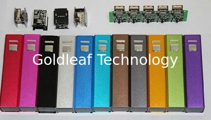 Aluminium portable phone charger 2200mah power bank at lowest price