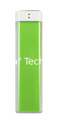 colorful casing 2200Mah mobile phone charger portable with free silk screen printing