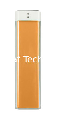 colorful casing 2200Mah mobile phone charger portable with free silk screen printing