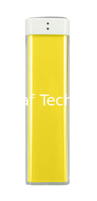 colorful casing 2200Mah mobile phone charger portable with free silk screen printing