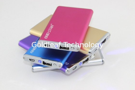 Super slim polymer battery manual for power bank at factory whole sale price
