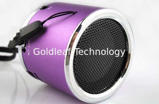 2014 best selling mini speaker manual aluminum speaker with colorful casings options