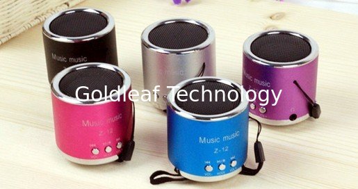 2014 best selling mini speaker manual aluminum speaker with colorful casings options