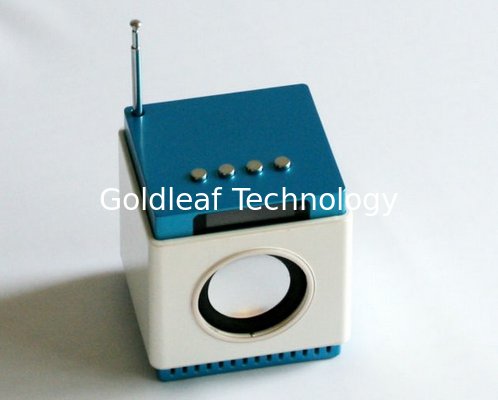 2014 best selling mini car speakers colorful casing at bottom price