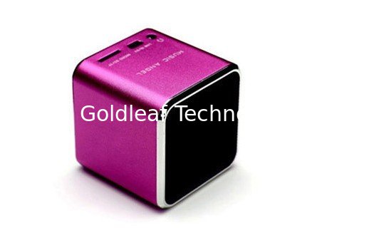 2014 best selling mini car speakers colorful casing at bottom price