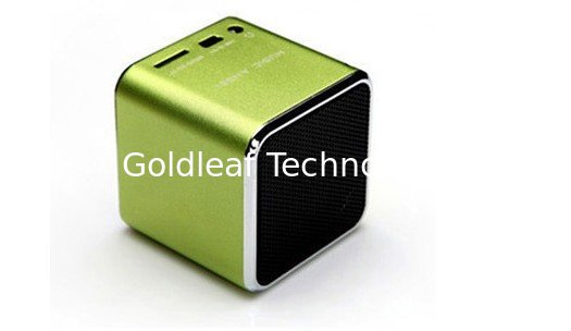 2014 best selling mini car speakers colorful casing at bottom price