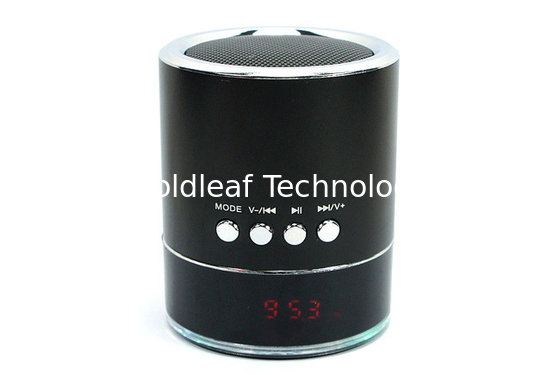colorful aluminium alloy casing mini car speakers for promotion