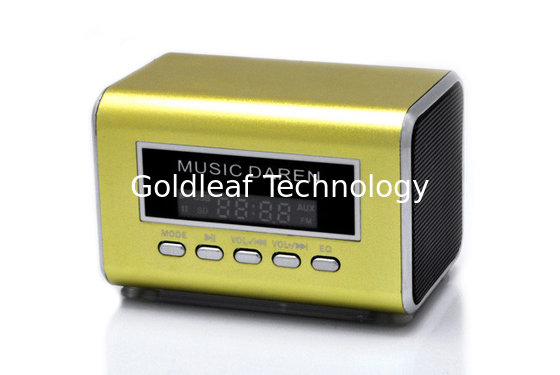 Dual loudspeaker fm radio mini digital speaker at lowest price