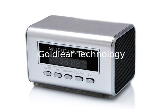 Dual loudspeaker fm radio mini digital speaker at lowest price