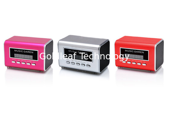 Dual loudspeaker fm radio mini digital speaker at lowest price