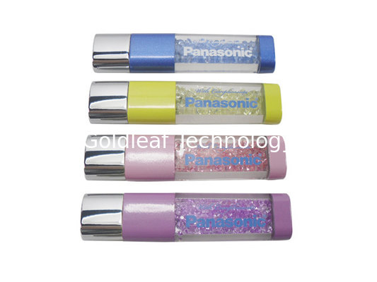 2014 Best selling elegant crystal USB flash drive with colorful choices