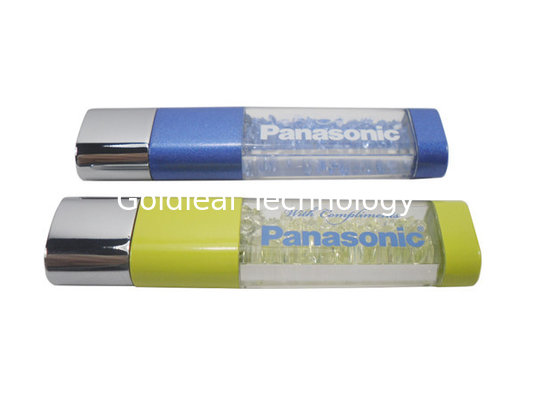 2014 Best selling elegant crystal USB flash drive with colorful choices