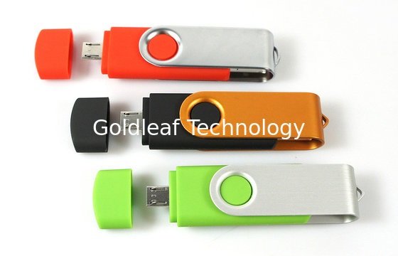 New style creative swivel OTG mobile phone USB flash drive at bottom price