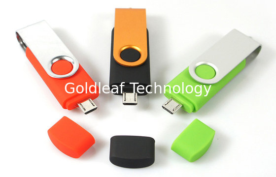 New style creative swivel OTG mobile phone USB flash drive at bottom price