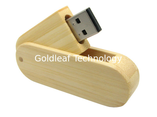 Wooden bamboo swivel USB Pen drive bulk 16gb at big sale