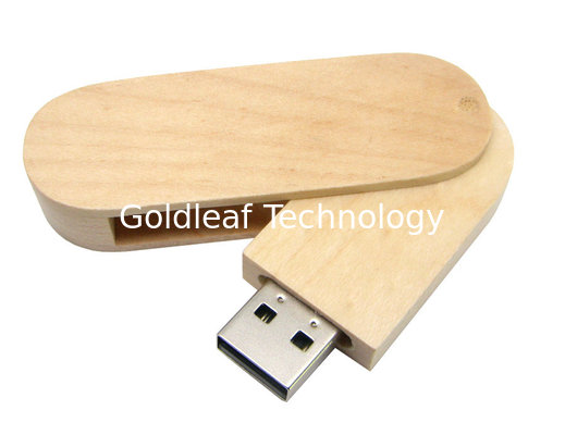 Wooden bamboo swivel USB Pen drive bulk 16gb at big sale