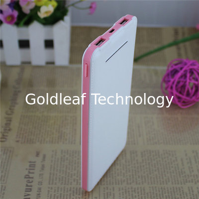 Elegant design high standard portable charger power bank with flash image