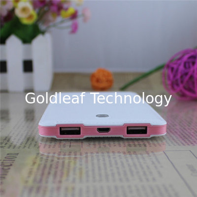 Elegant design high standard portable charger power bank with flash image