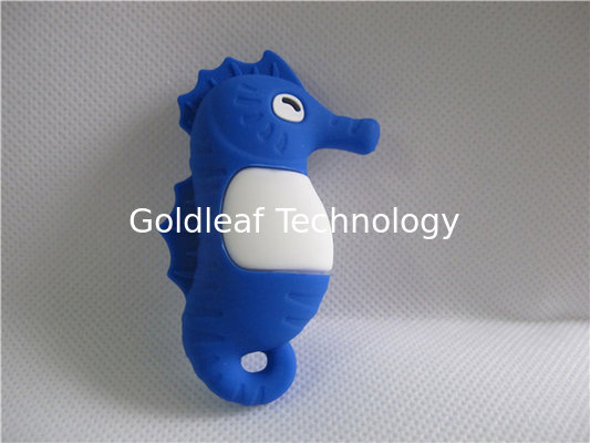2014 new creative Customized PVC sea horse OTG usb flash drive,smart phone usb