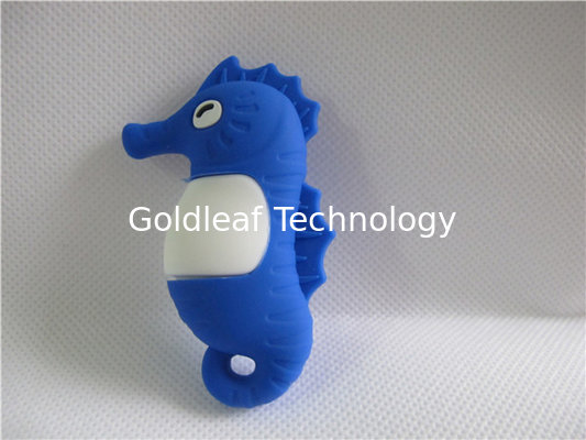2014 new creative Customized PVC sea horse OTG usb flash drive,smart phone usb