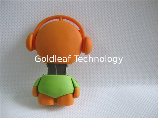 Customizing OEM music boy PVC usb flash drive 16Gb