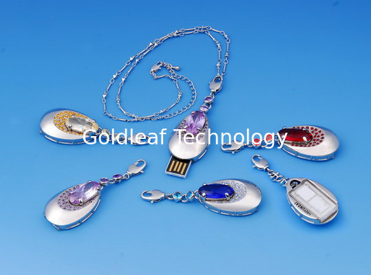 Jewelry USB flash drive bulk 1gb 2gb 4gb 8gb at very best price with free necklace