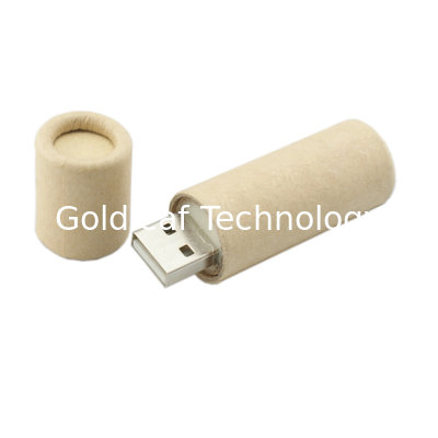Environmetal friendly paper usb flash drive with logo printing