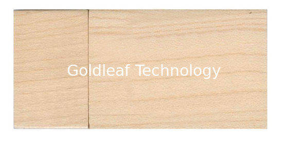Free engrave logo wooden usb flash drive with gift box packing