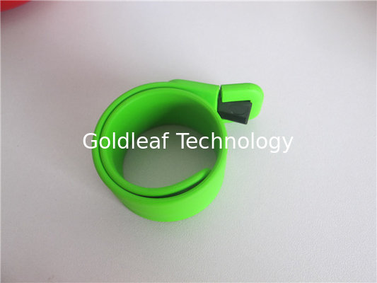 Slap usb flash drive silicon bracelet usb disk in multiple colors