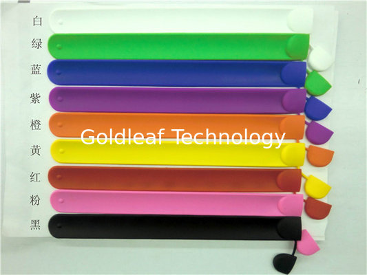 Slap usb flash drive silicon bracelet usb disk in multiple colors