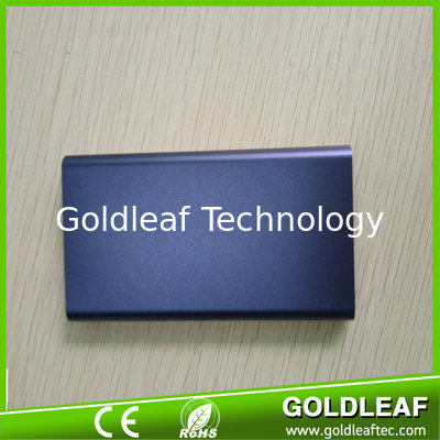 2016 hot selling power bank metallic casing with keyring 4000mah