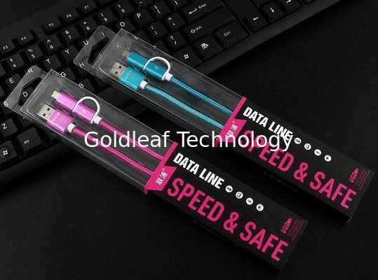 2 in 1 usb cable charging cable for iphone