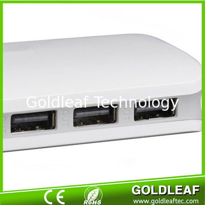 New creative 3 USB port high capacity power bank 12000mah for phone