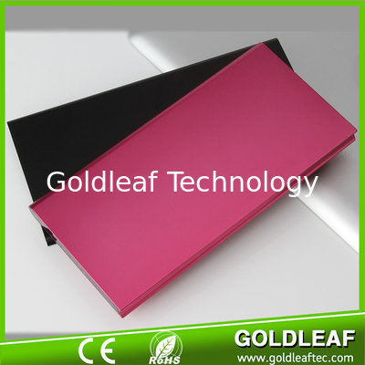 Metallic book shape power bank 8000mah phone charger