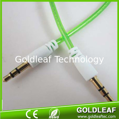2017 hot selling colorful audio cable