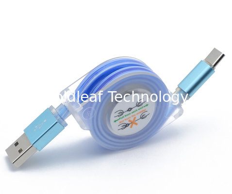 Top quality flexible usb cable luminous usb cable charging cable for cell phones and pad