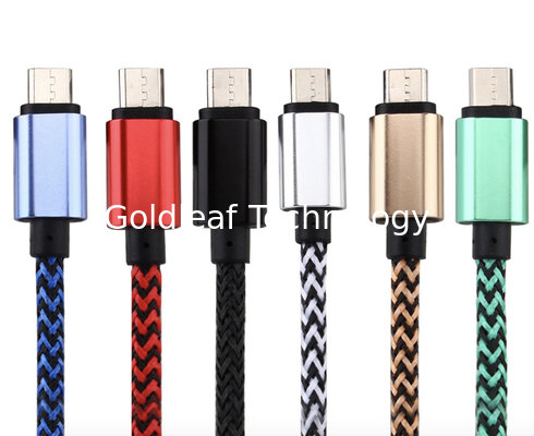 Factory hot selling rope type-C usb cable usb 3.0 fast speed