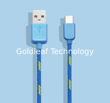 New Products Nylon Woven Mobile Smart Phone Accessories Micro Type-C Fast Charging Data