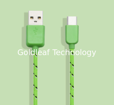 New Products Nylon Woven Mobile Smart Phone Accessories Micro Type-C Fast Charging Data